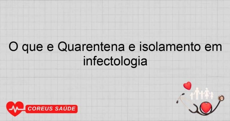 O Que é Quarentena E Isolamento Em Infectologia