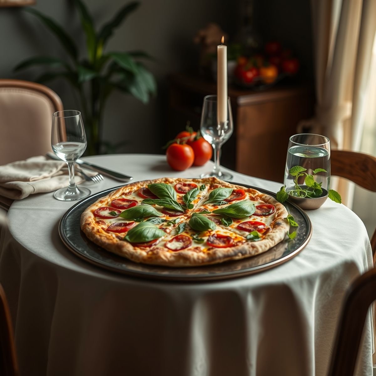Pizza Fit Com Fatias De Maçã: Receita Saudável E Saborosa