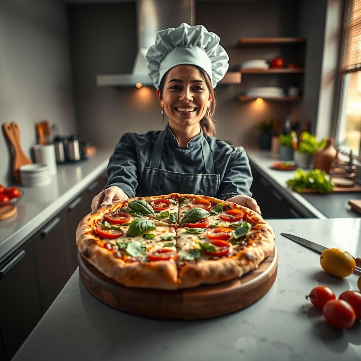 Pizza Fit Com Molho Pesto: Receita Saudável E Deliciosa